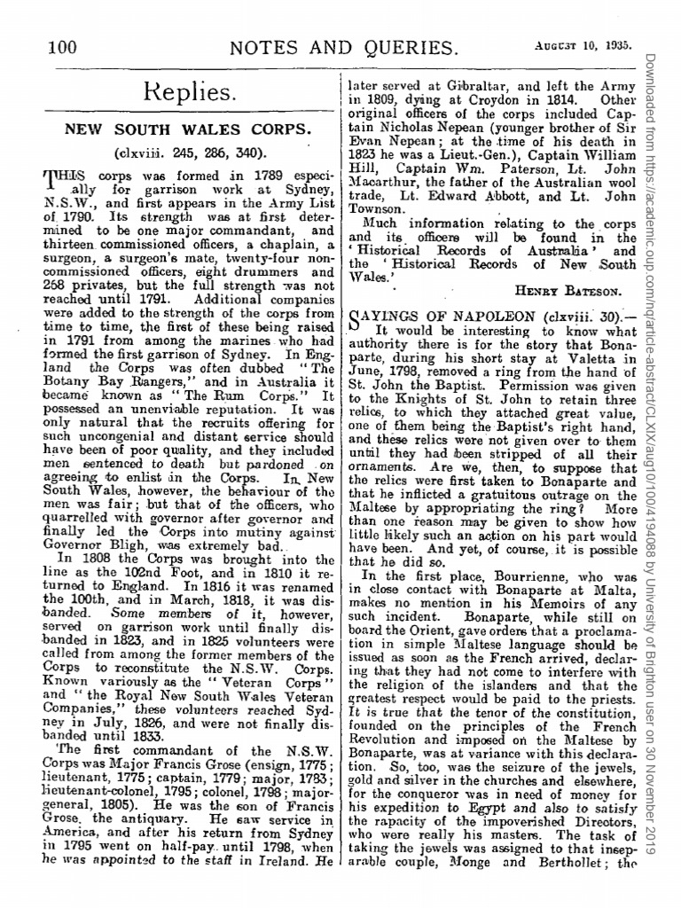 Armstrong 1935 Pdf Military