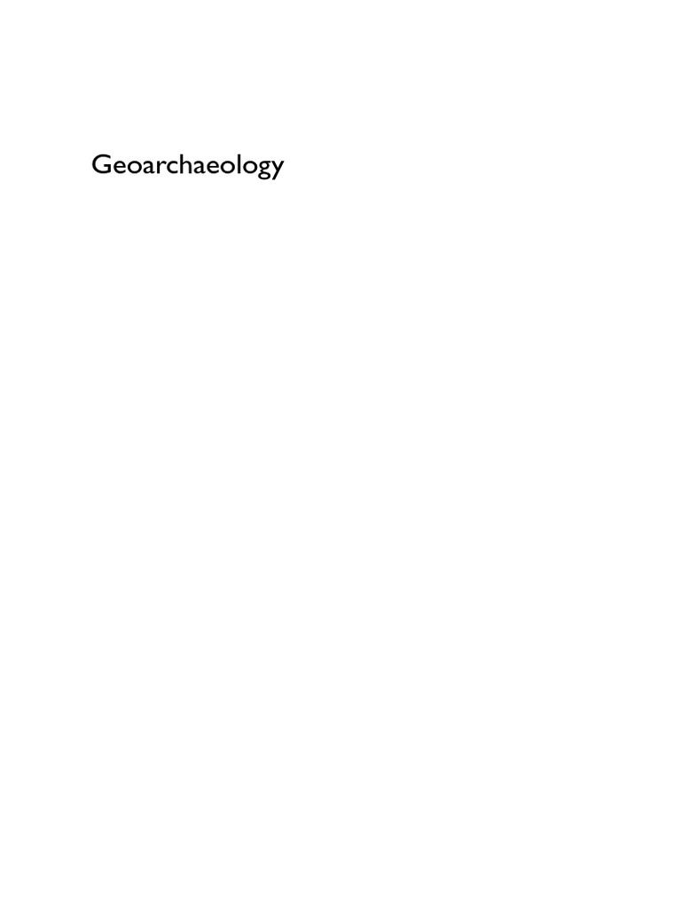 George Rapp - Christopher L. Hill - Geoarchaeology-Yale University ...