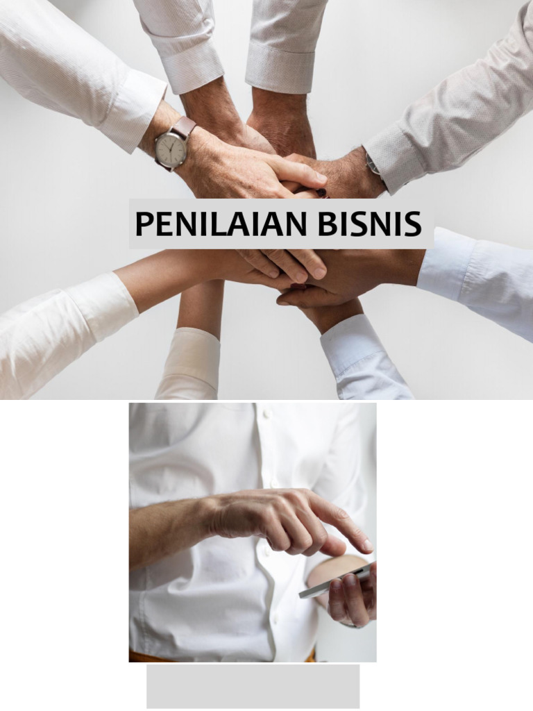 Tahapan Penilaian Bisnis | PDF | Bisnis