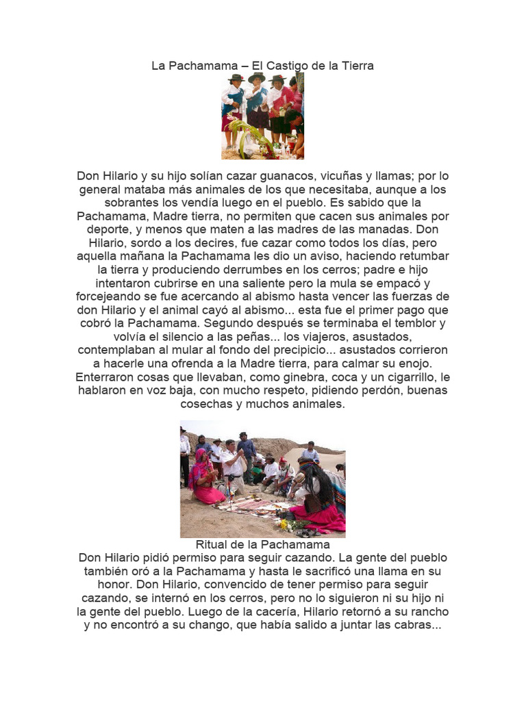 05 - La Pachamama | PDF