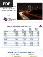 Texas Metropolitan Areas Overview | PDF | Dallas–Fort Worth Metroplex ...