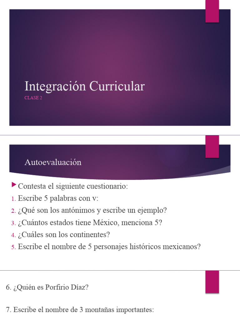 IntegraciÃ N Curricular | PDF