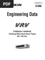 Daikin FXMQ-PAVE Series Overview | PDF | Thermostat | Pipe (Fluid ...