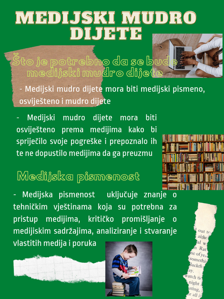 Medijski Mudro Dijete | PDF