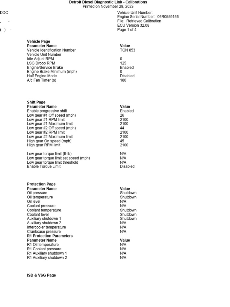Codigos Detroit Diesel V | PDF | Fuel Economy In Automobiles | Motor ...