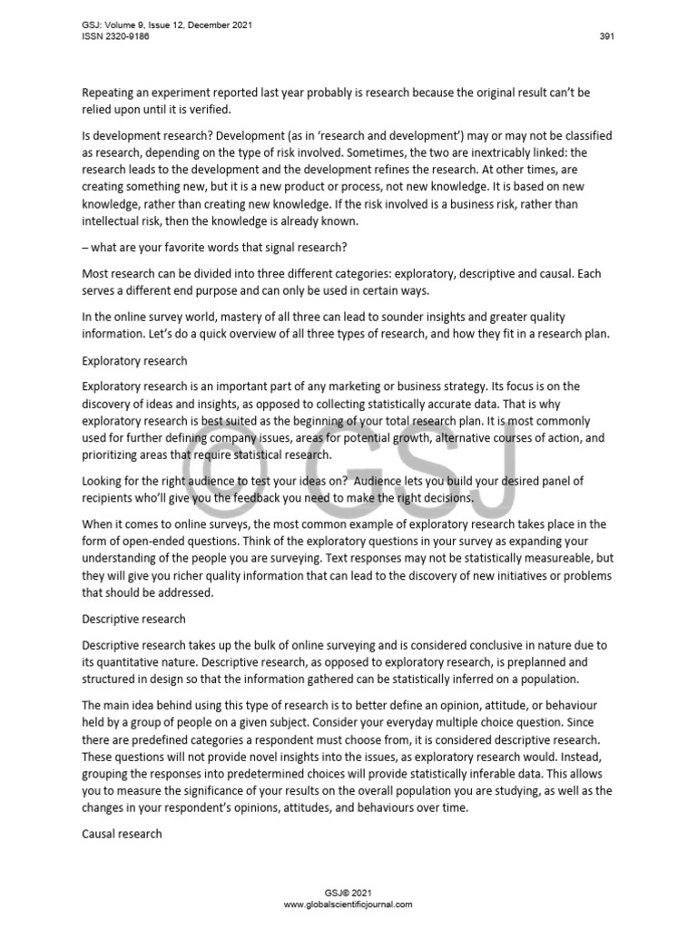 What - Is - Research (Dragged) 2 | PDF | Statistics | Information