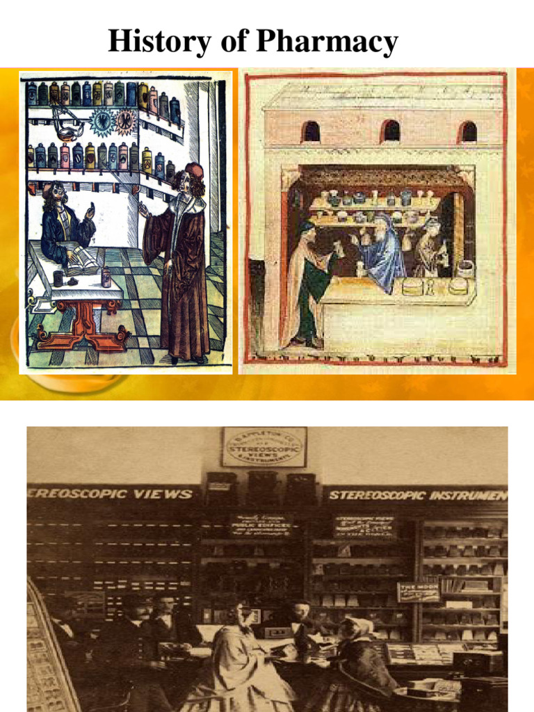 History of Pharmacy 1 | PDF | Pharmacy | Medicine