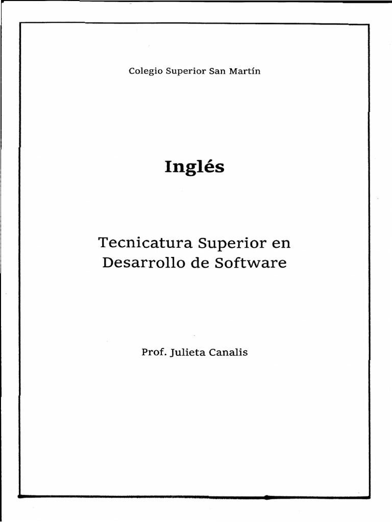 Apunte Inglés Software 2021 | PDF | Computer Virus | Operating System