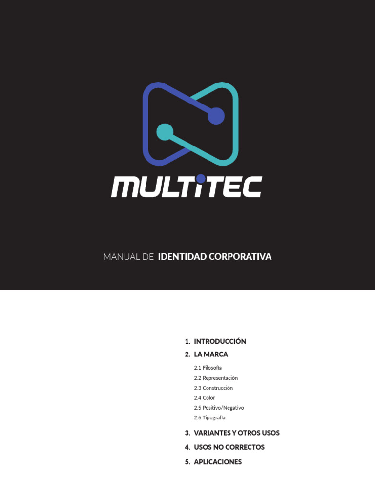Manual Corporativo Multitec | PDF | Marca | Comunicación humana