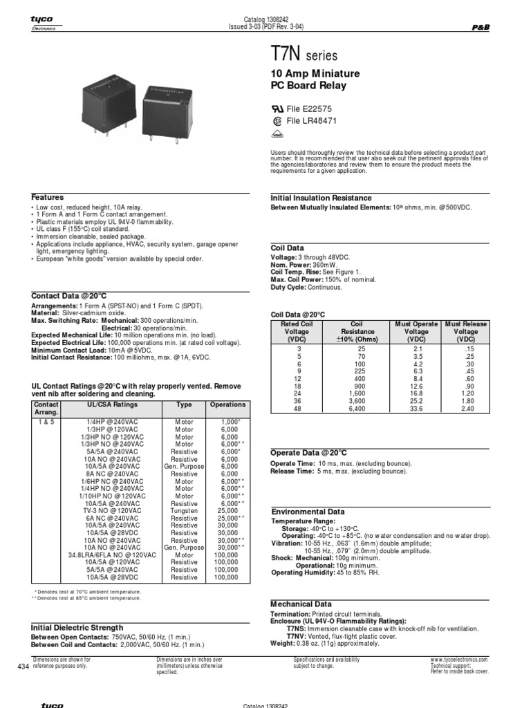 Relay 5v | PDF | Relay | Switch