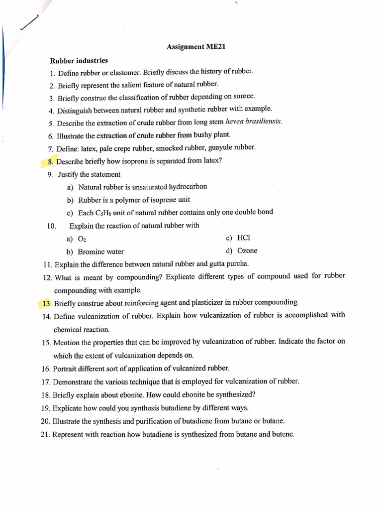 Assignment From SI Sir | PDF