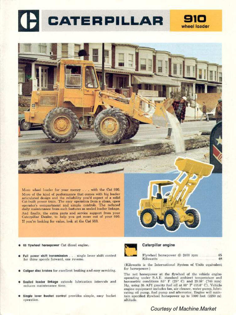 Caterpillar 910 - 1 Série | PDF | Technology & Engineering