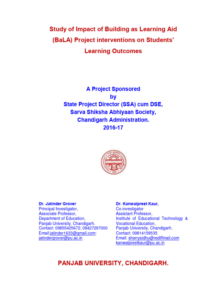 BaLA Project Report | PDF