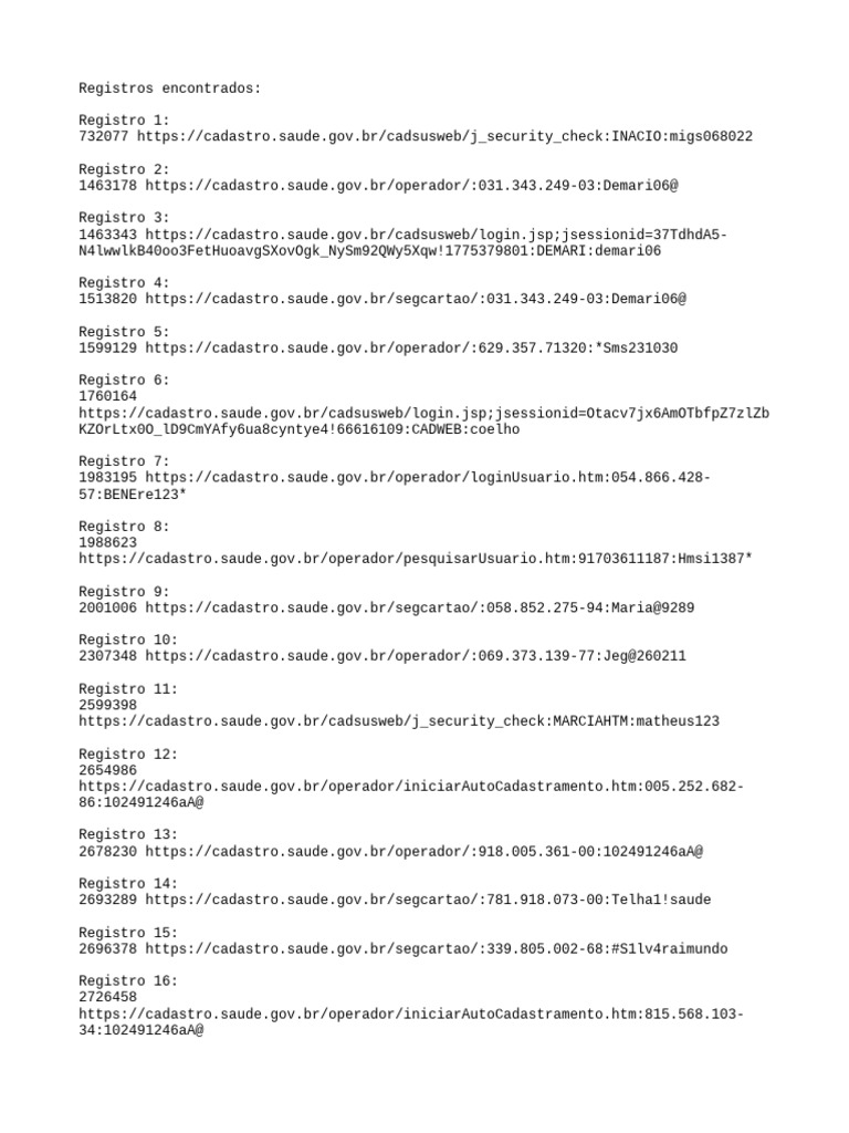 Cadsus Resultados | PDF