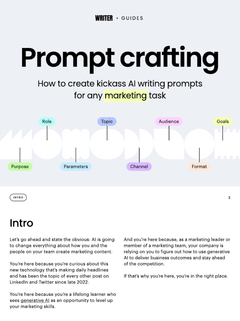 Crafting Effective AI Prompts for Marketers | PDF | Artificial ...