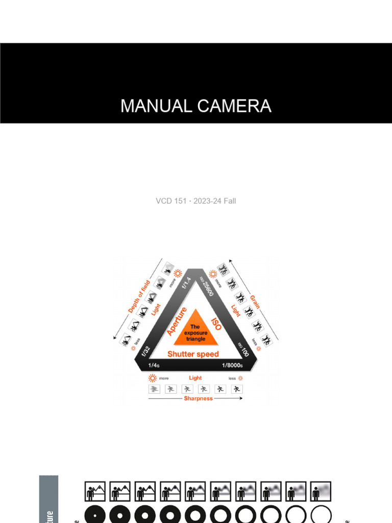 VCD 151 Manual Camera | Download Free PDF | Shutter Speed | Camera