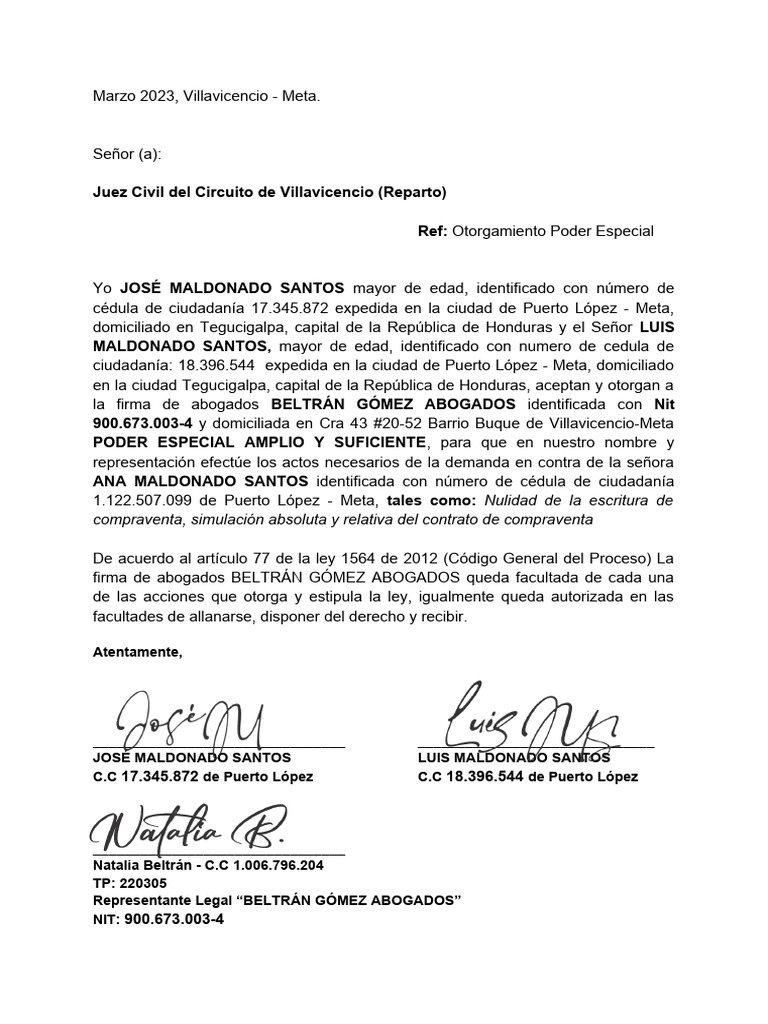 Poder Especial | PDF