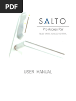 Portable Programming Device by Salto: RW PPD | PDF | Electrical ...