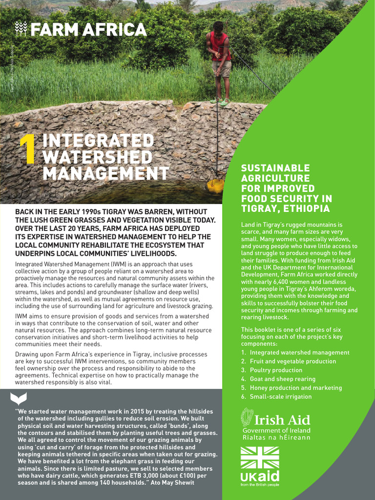 Farm Africa - Integrated Watershed Management | PDF | Agriculture | Soil