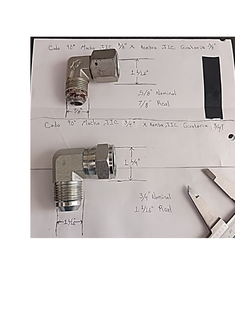 Conectores JIC | PDF