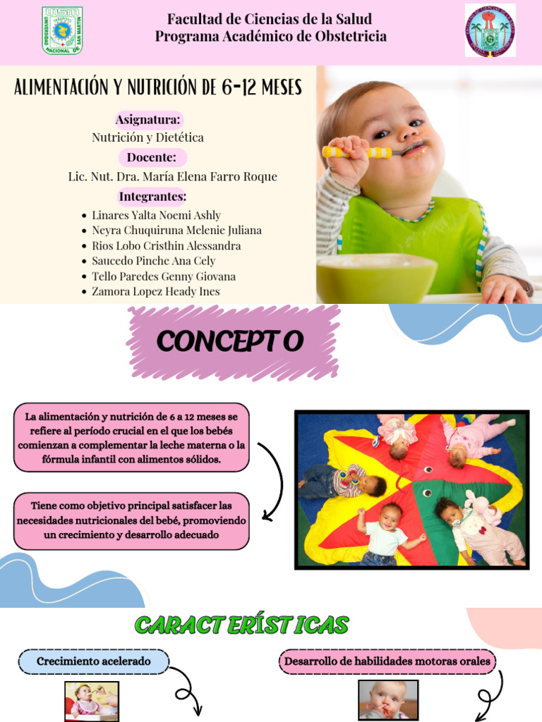 6-12 Meses | PDF | Alimentos | Nutrición