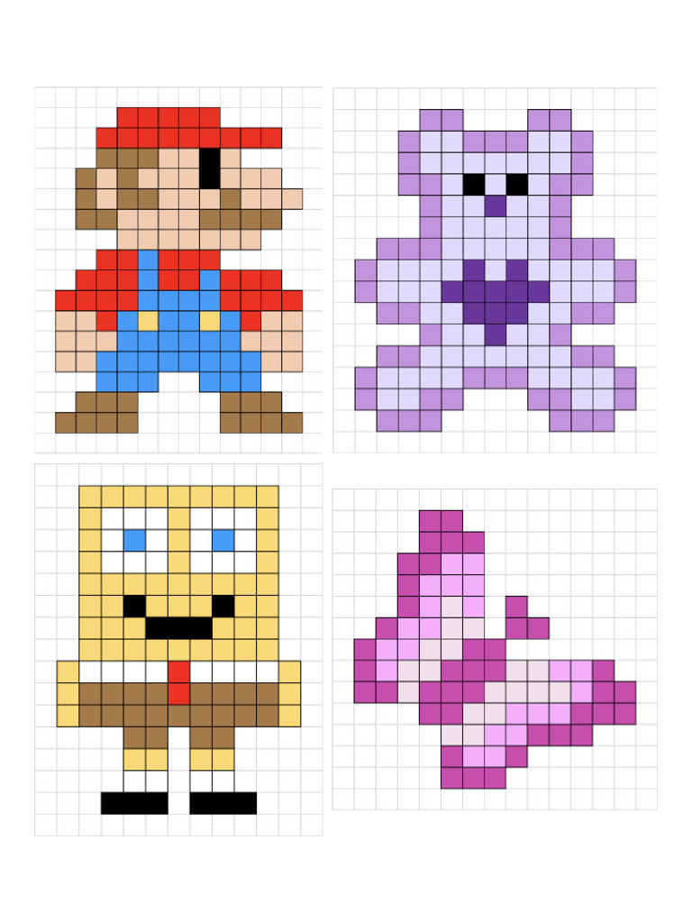 PixelArts Impresión 1 | PDF