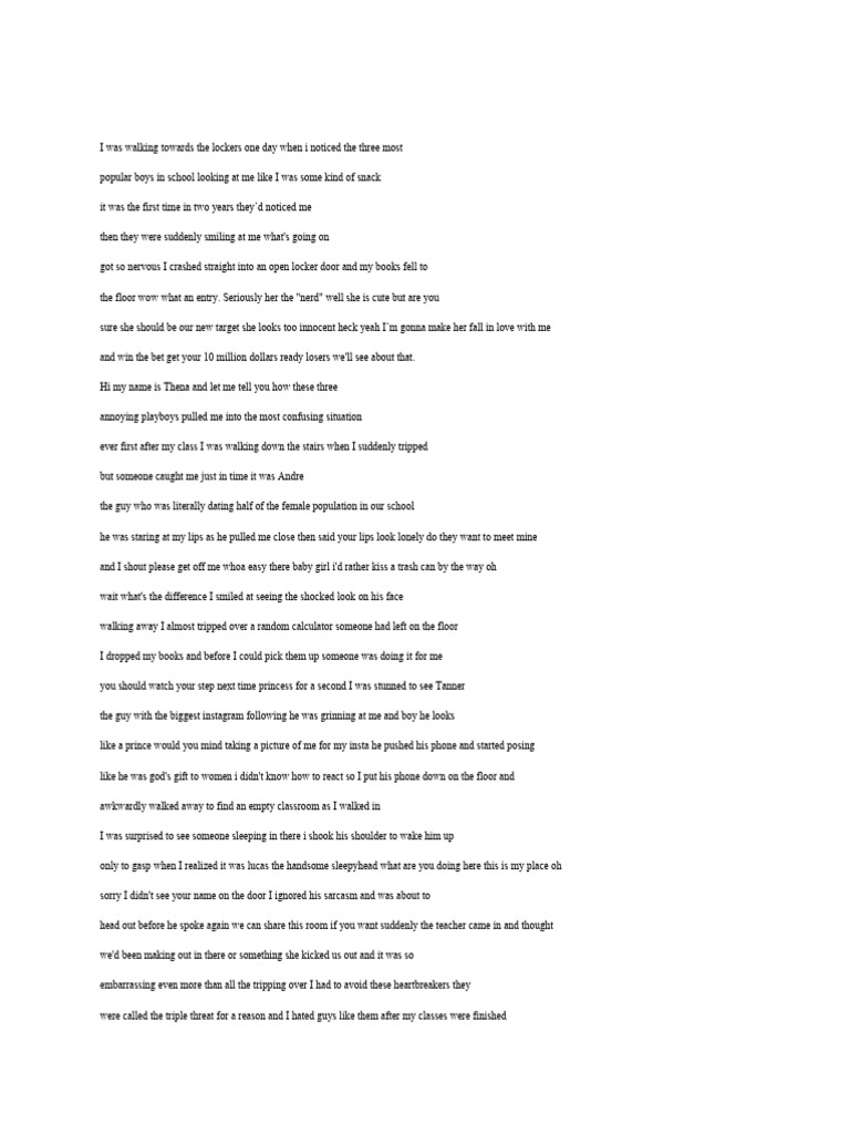 High School Love Triangle Drama | PDF | Art | Poetry