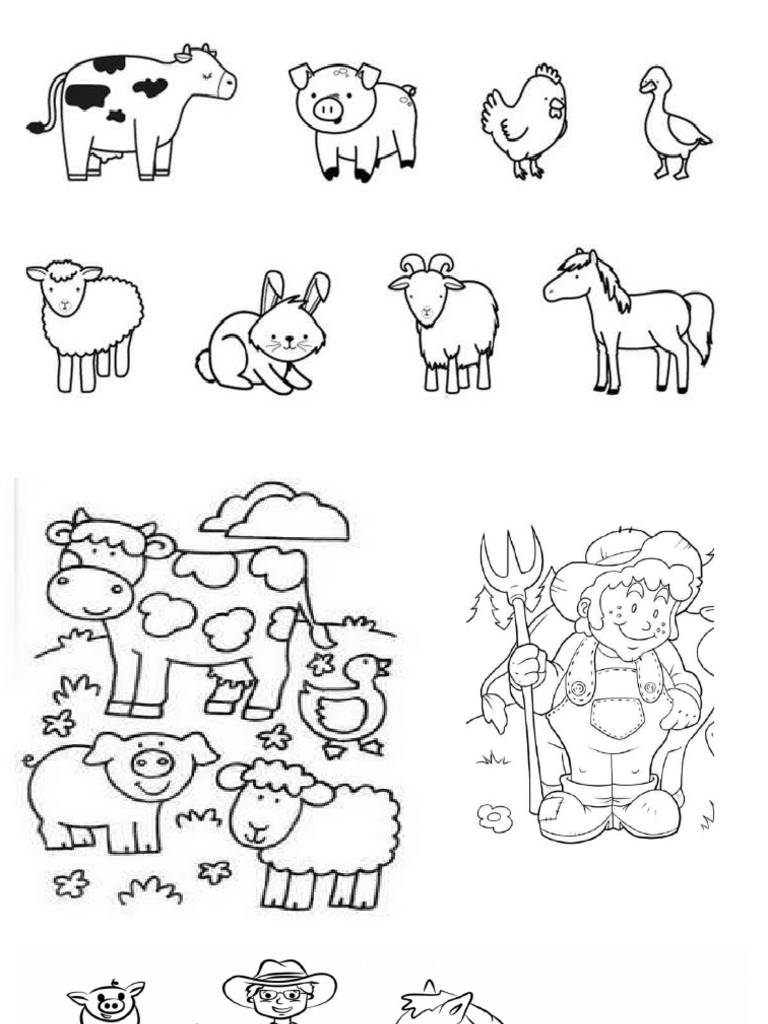 Animales De La Granja Pdf