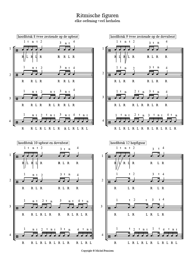 Rhythmic Figures | PDF