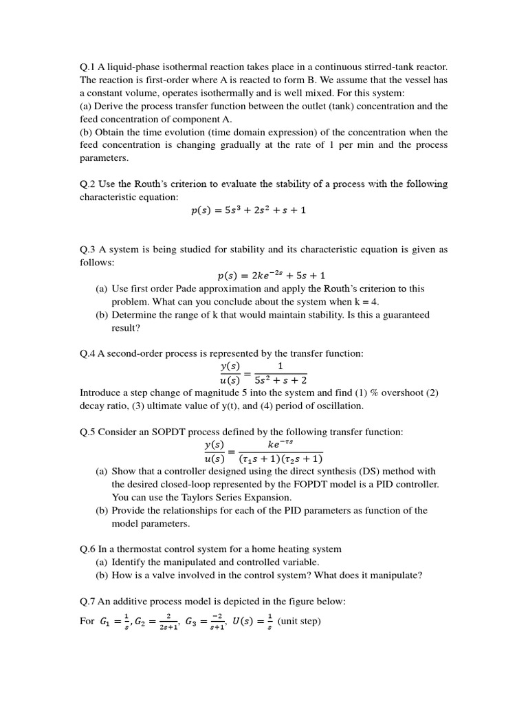 Practice 6 | PDF | Control Theory | Applied And Interdisciplinary Physics