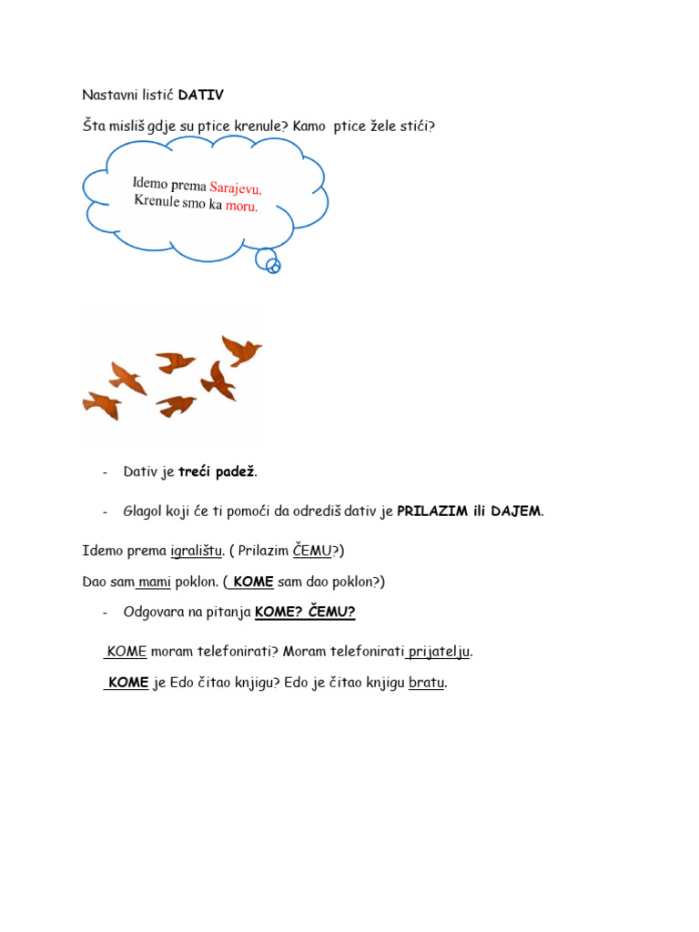 NL Dativ | PDF