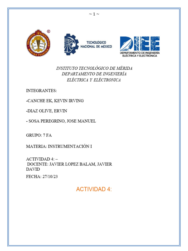 Sosa Peregrino Jose Manuel ACT 4 | PDF | Tecnología
