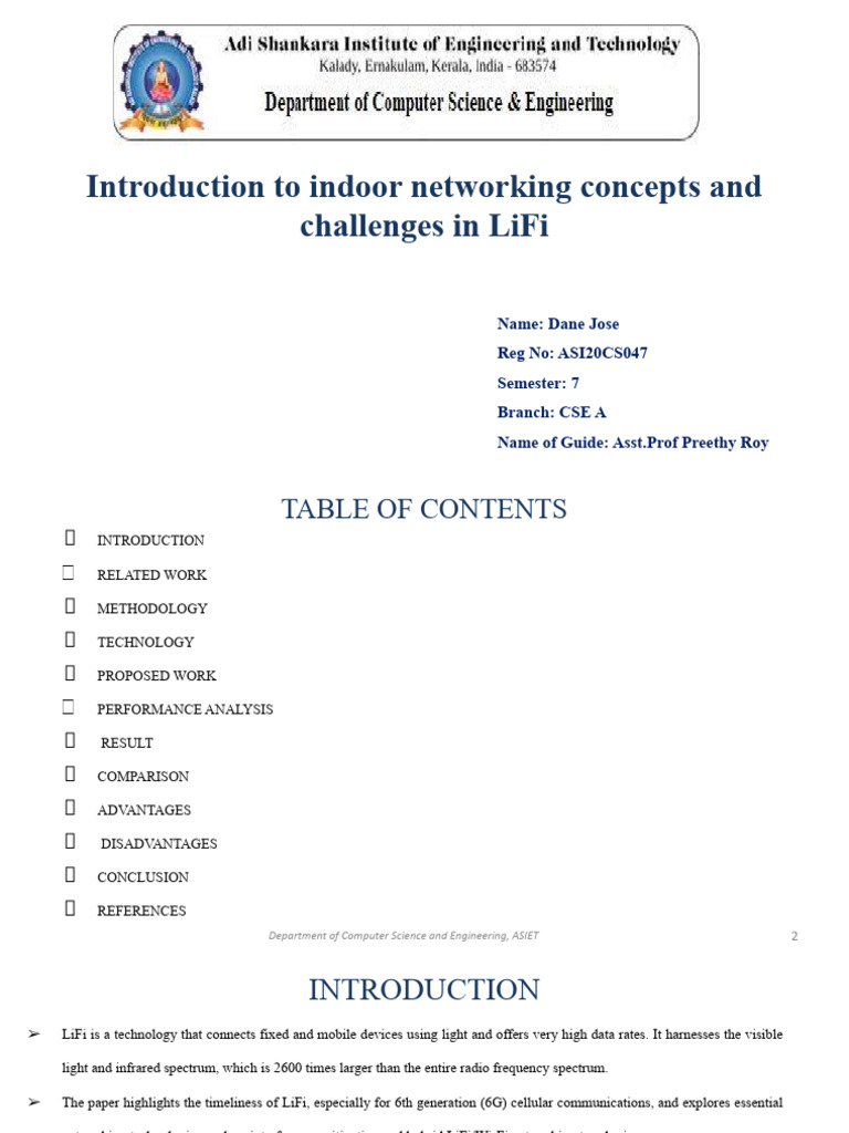 Seminar PPT - Final | PDF | Cellular Network | Computer Network