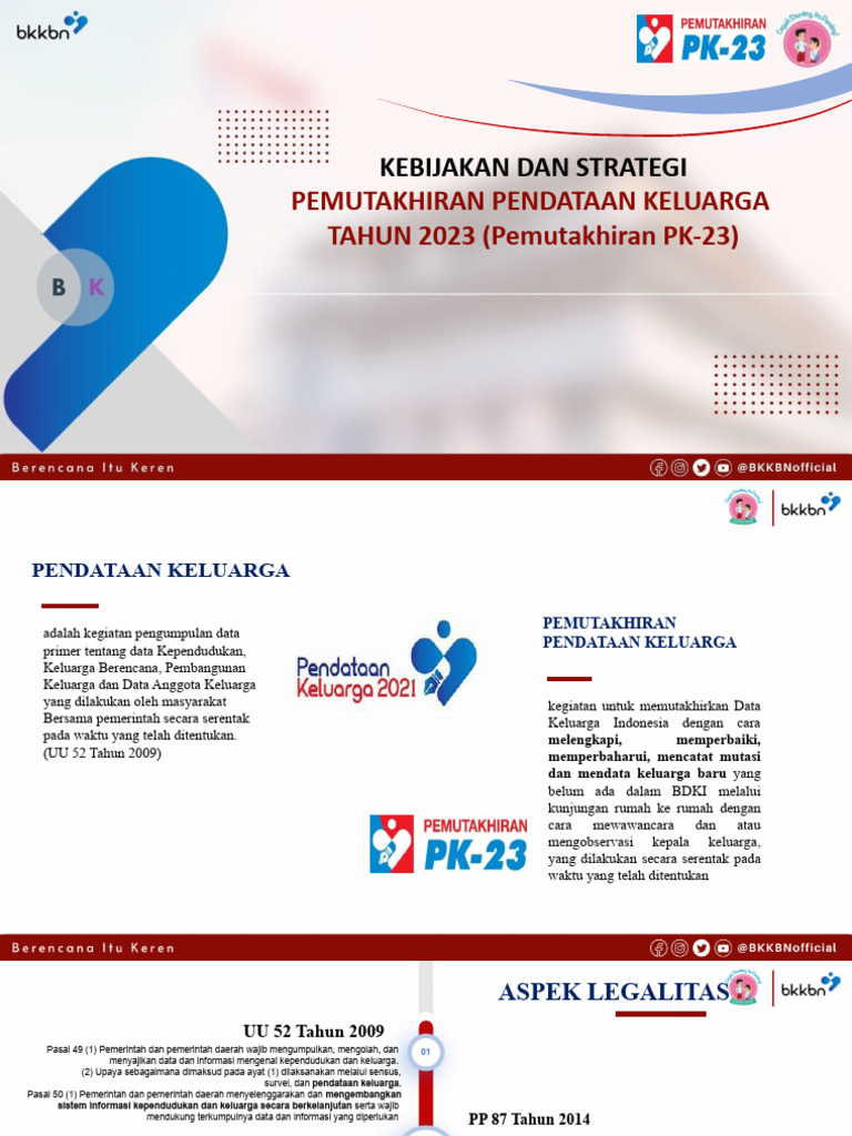 Kebijakan Pemutakhiran PK-23 | PDF