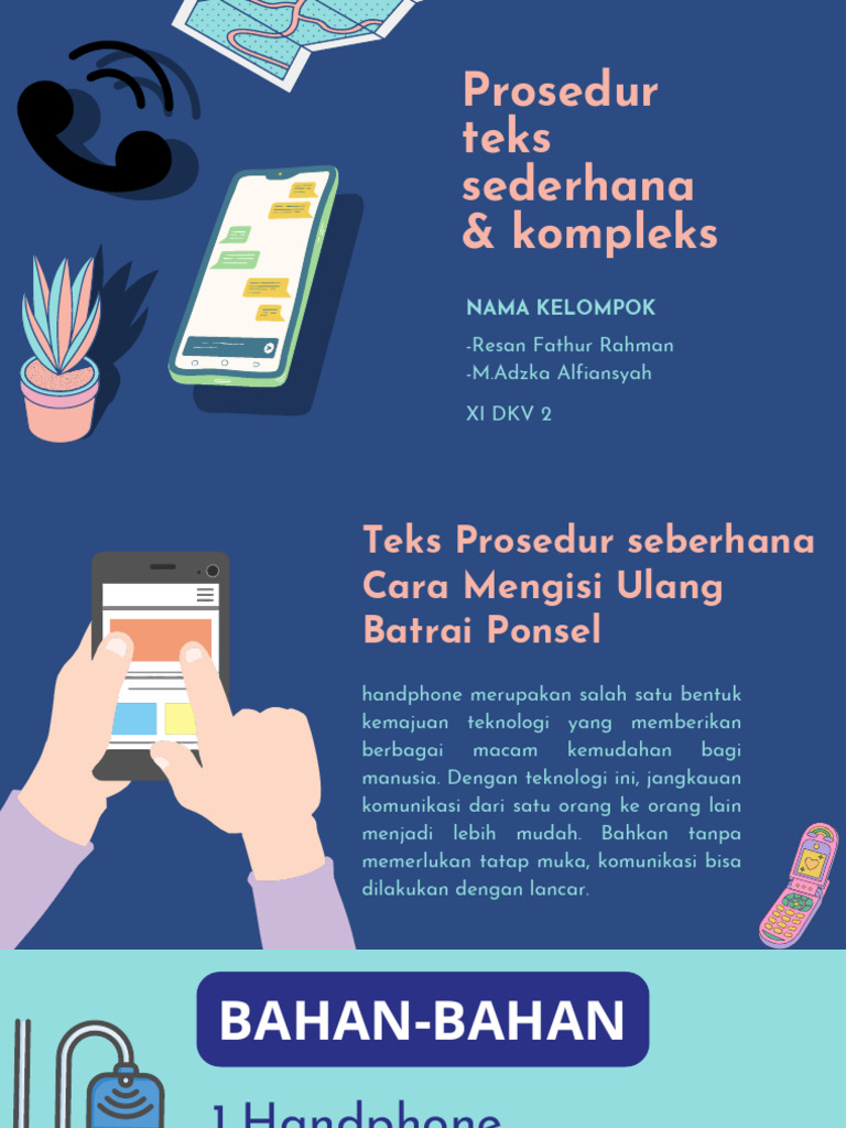 Contoh Teks Prosedur Sederhana Dan Komplex | PDF