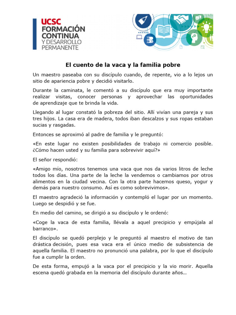 El Cuento de La Vaca | PDF