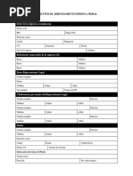 Ficha de Datos Complementarios - CDR | PDF