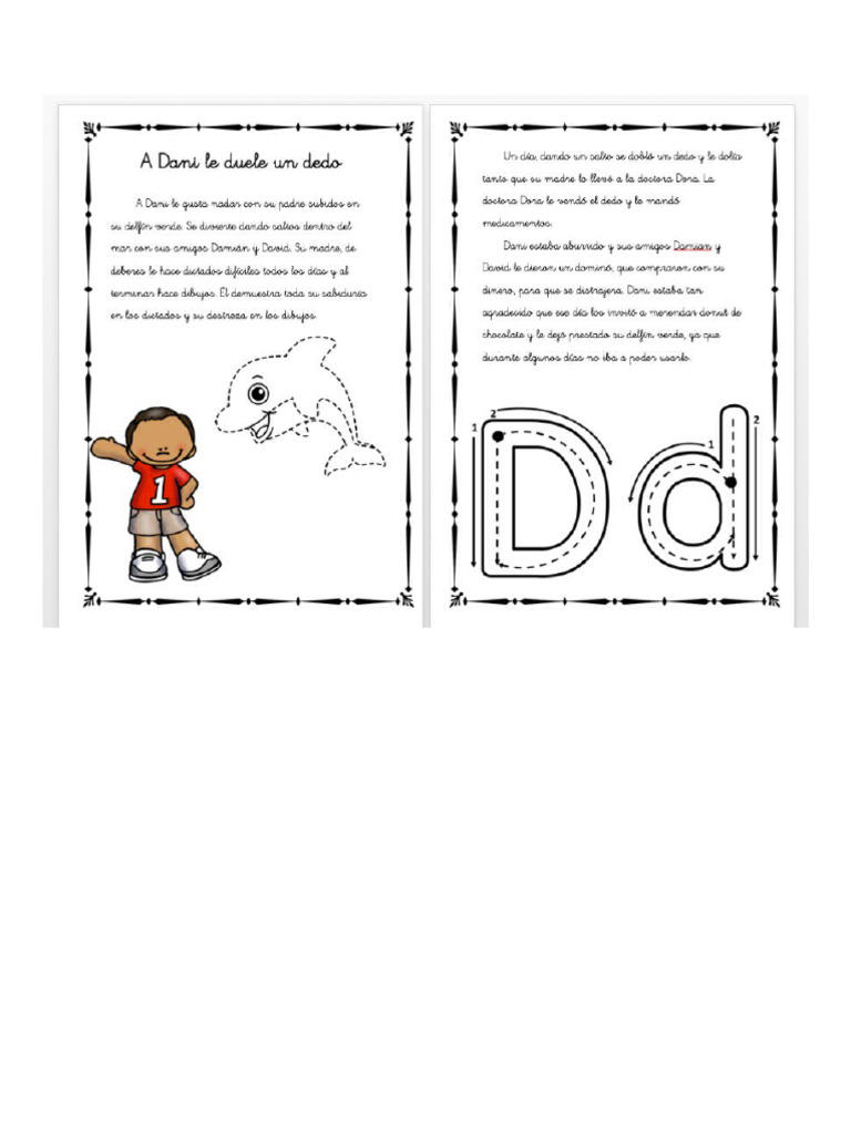 Lectura Letra D | PDF