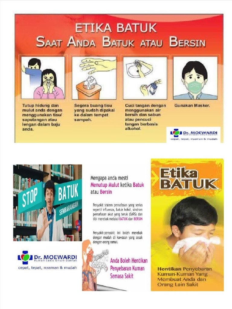 Leaflet Etika Batuk | PDF