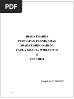 Tata Ibadat Sabda Katolik Tanpa Imam | PDF
