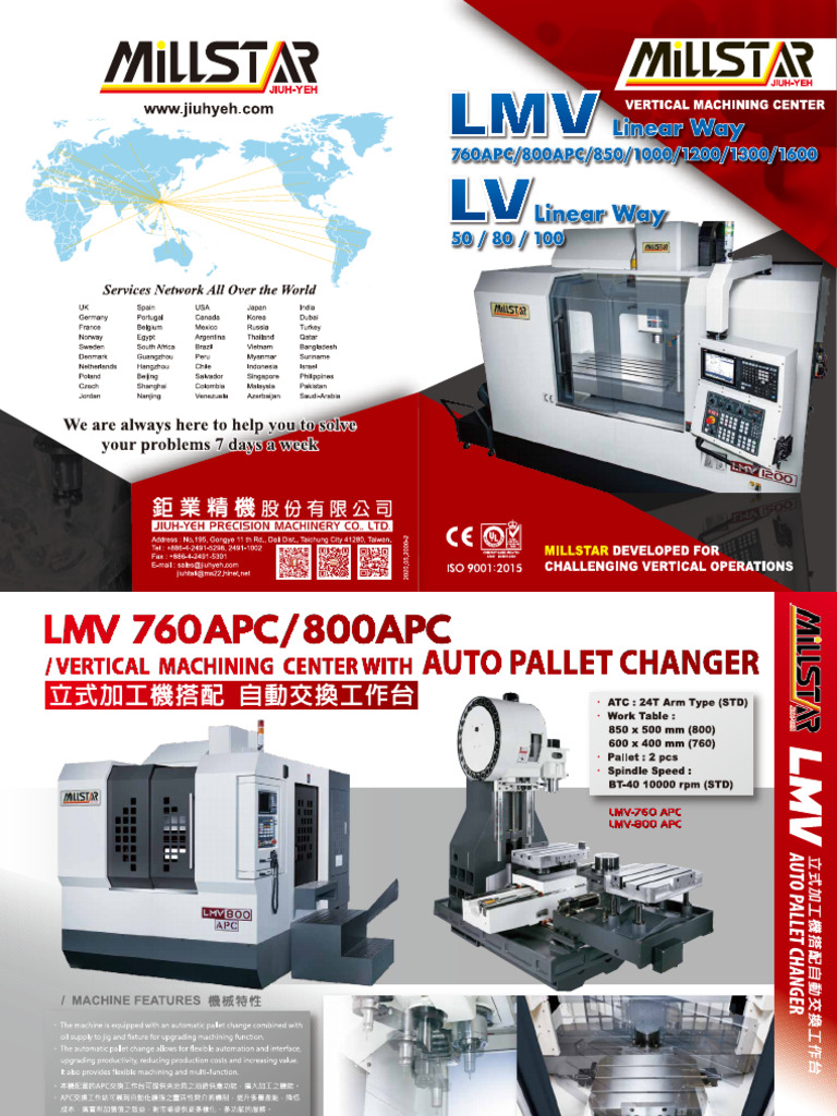 LMV CNC Catalog | PDF