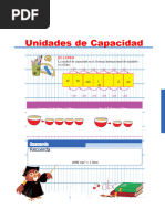Ficha 04 Mat Medimos La Capacidad Del Recipiente | PDF