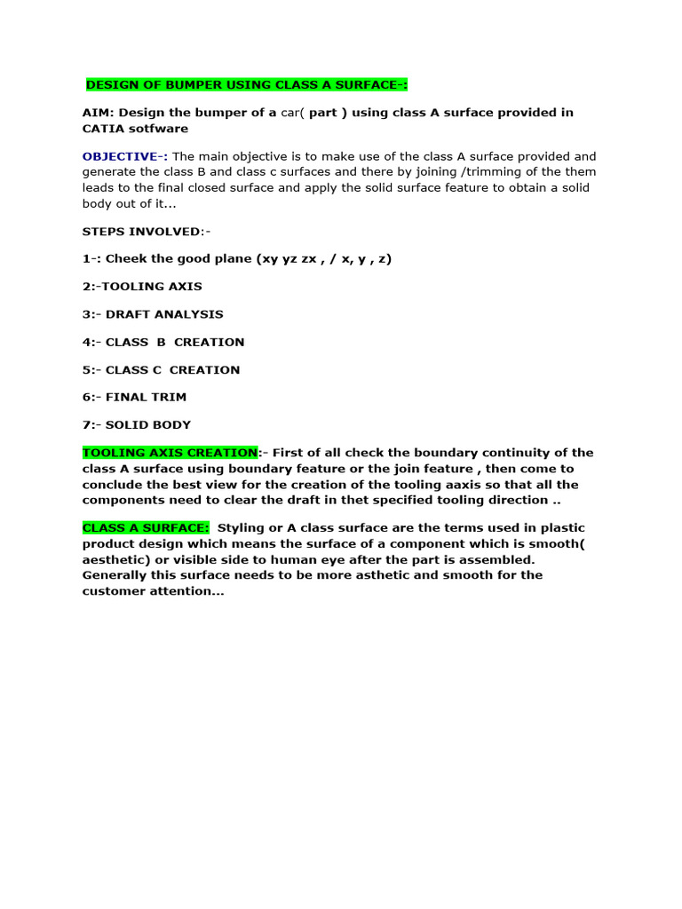 Bumper | PDF | Teaching Methods & Materials