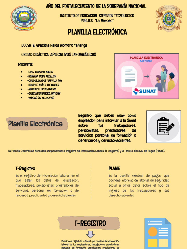 Planilla Electronica | PDF | Economias