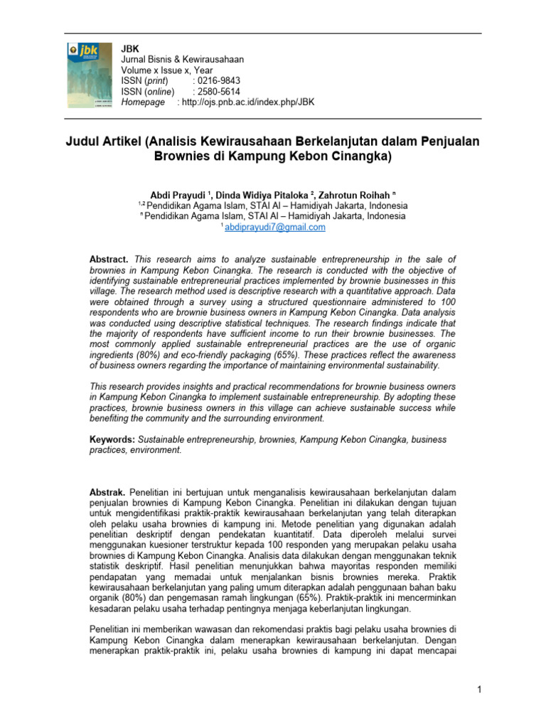Tugas Uas KWH Dinda, Abdi, Bunga | PDF | Business | Economy And The Environment