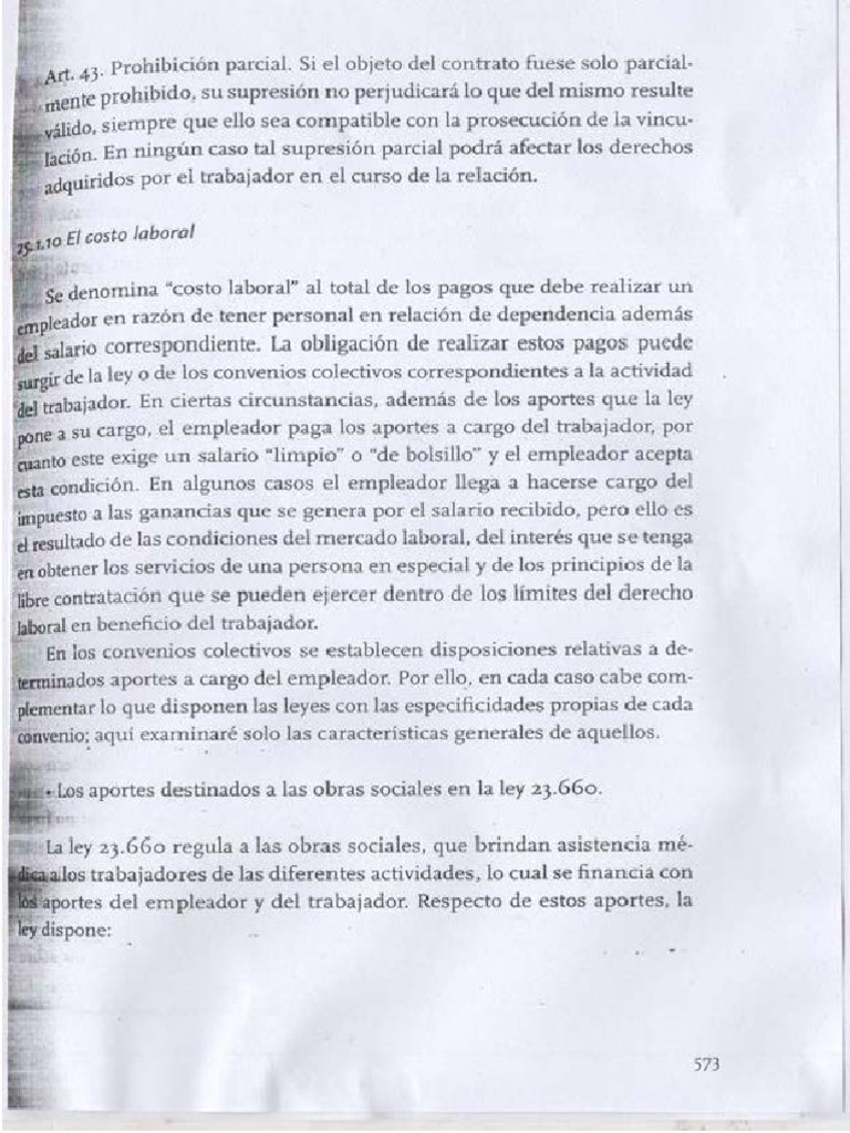 Julio Raffo Unidad 3 | PDF | Derecho laboral | Salario