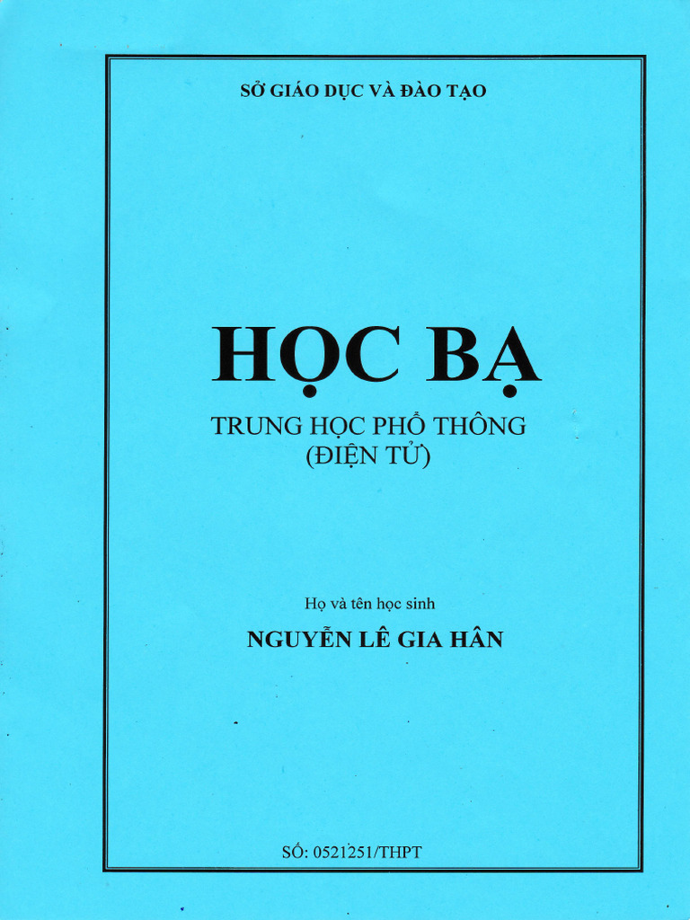 Hoc Ba | PDF | Vietnam | Vietnamese People