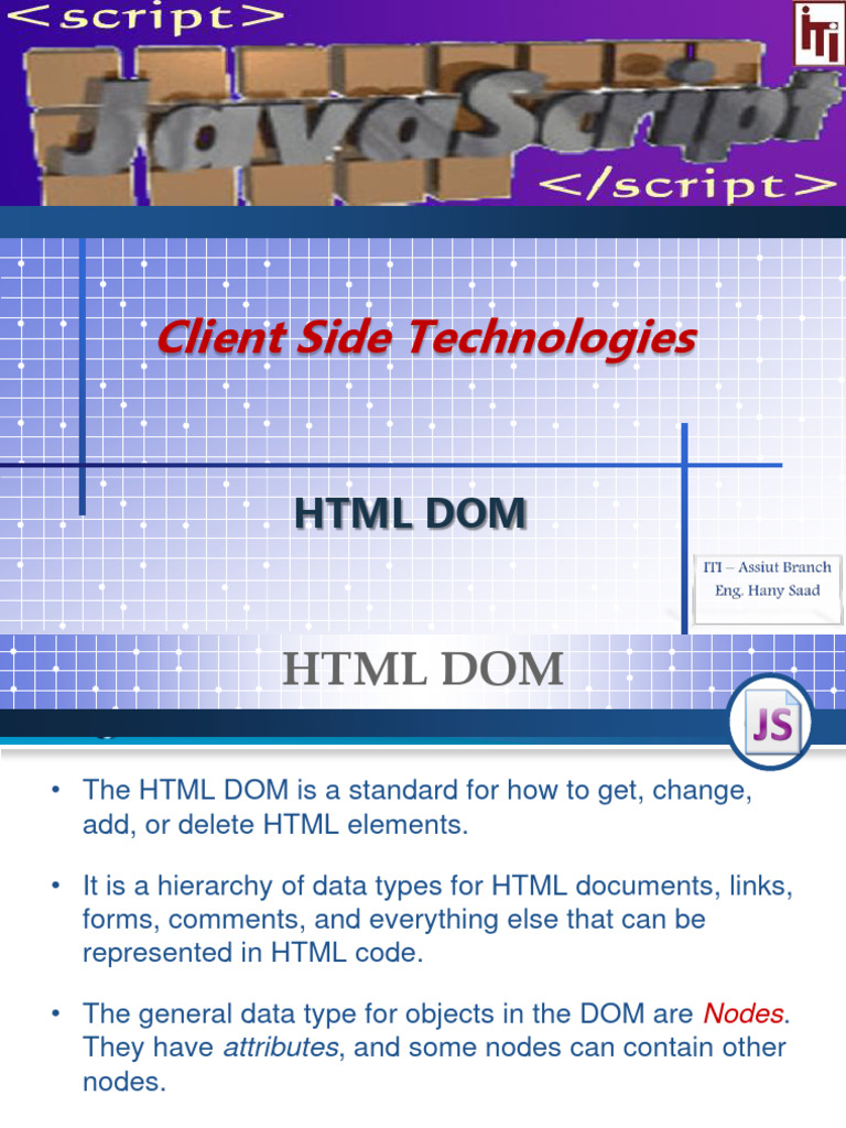 HTML Dom | PDF | Document Object Model | Html HTML Dom | PDF | Document Object Model | Html