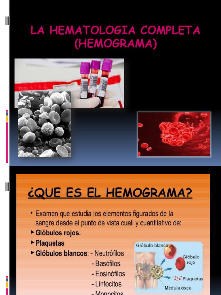 Hemogram A | PDF | Leucocito | Hematología