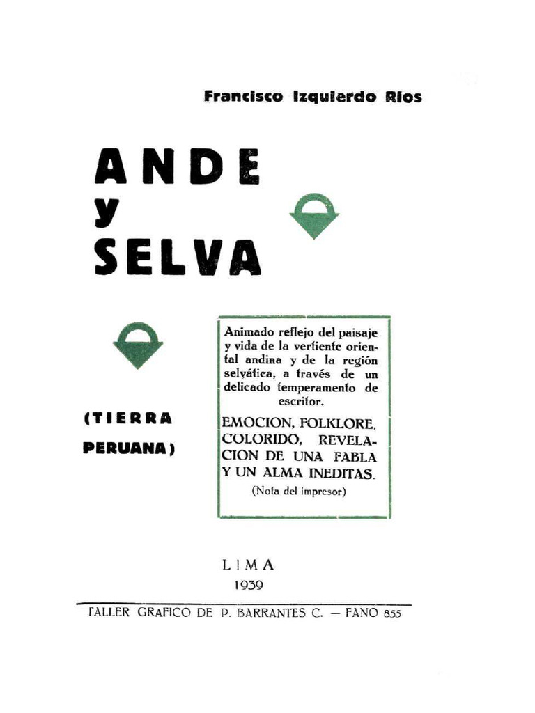 Ande y Selva | PDF